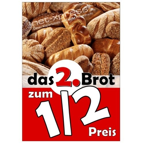Plakat Brot | net-xpress.de